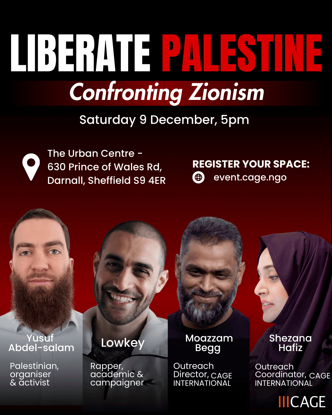 LIBERATE PALESTINE: Confronting Zionism
